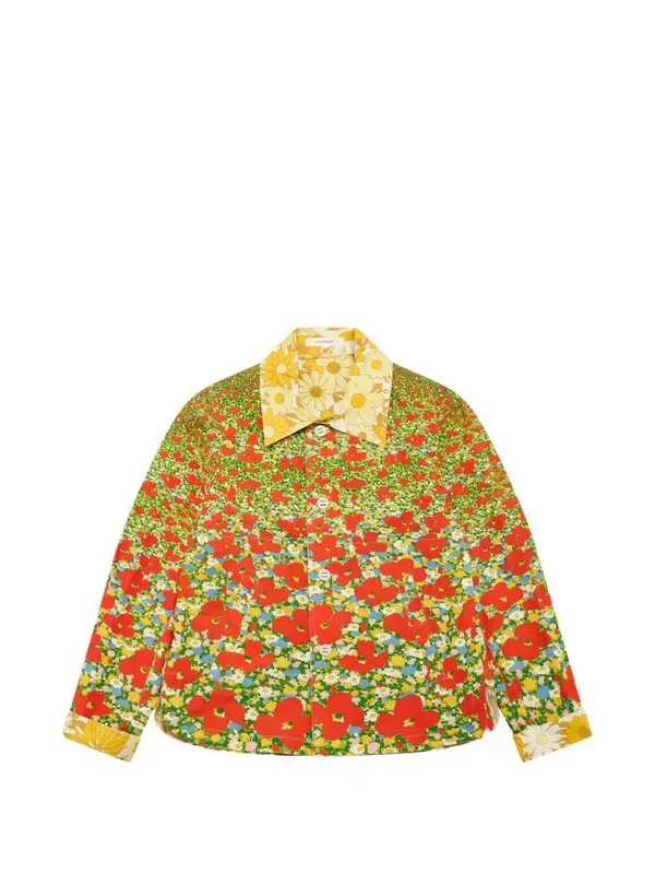 CRAIG GREEN Floral-pattern Shirt Jacket