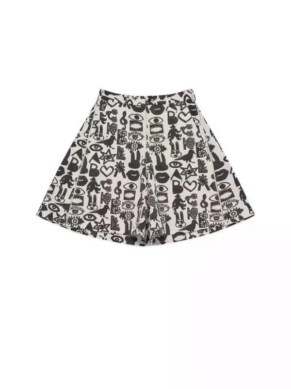 BLACK COMME DES GARÇONS Printed Shorts