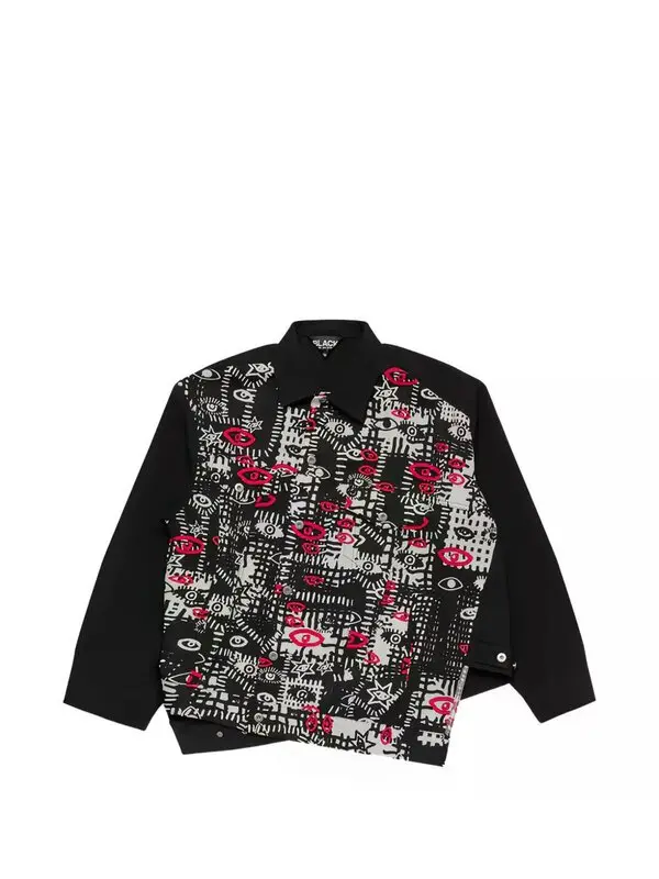 Comme Des Garçons X Filip Pagowski Printed Jacket