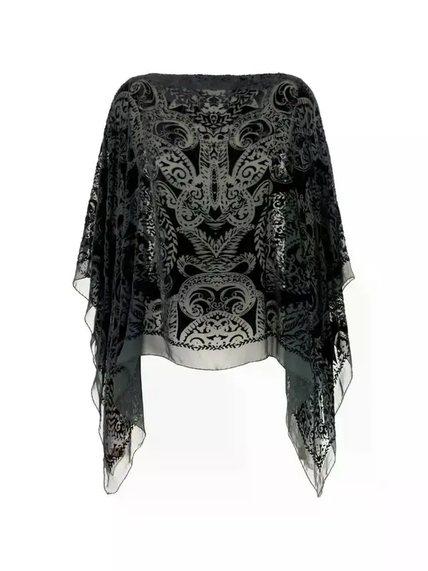 Etro Patterned Silk Blouse