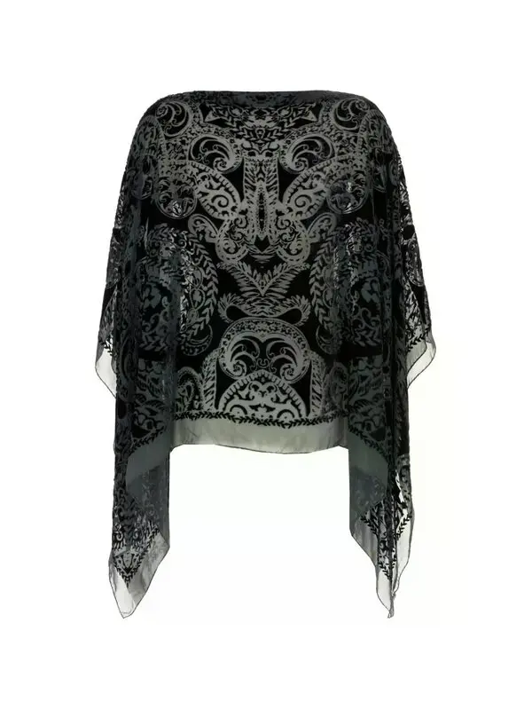 Etro Patterned Silk Blouse