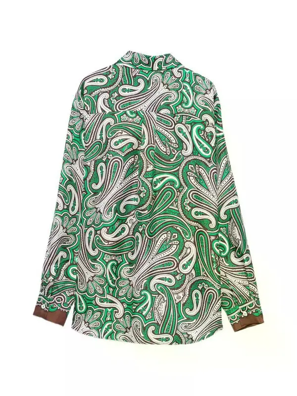 P.a.r.o.s.h Skindy Paisley-pattern Shirt