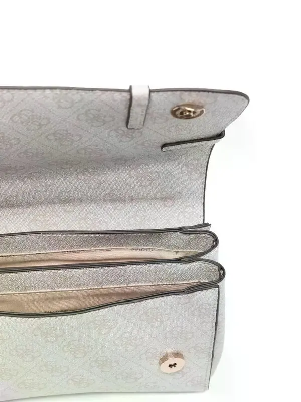 Guess Patterned Chain Shoulder Bag
