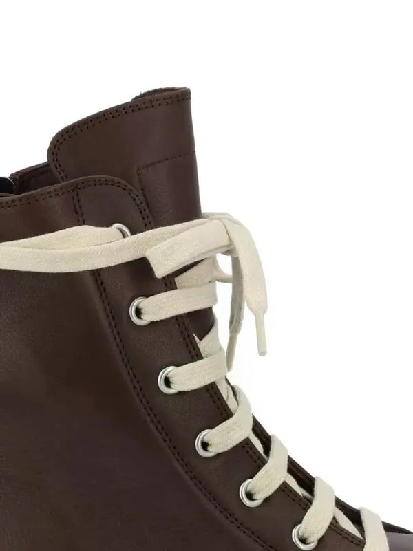 Rick Owens Lace-up High-top Sneakers