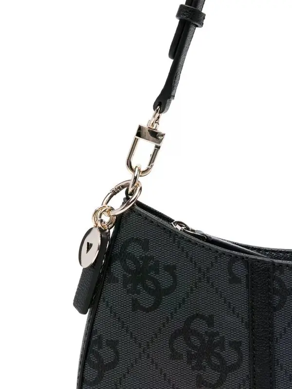 Guess Patterned Charm Shoulder Bag