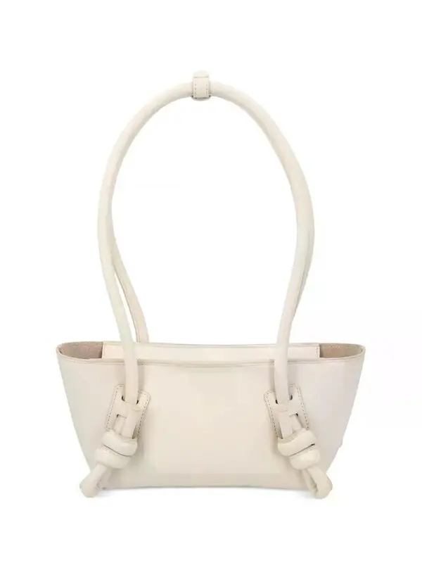 Hereu Mini Fleca Shoulder Bag With Knot Detail - Neutrals