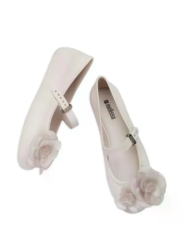 Melissa Floral Detail Ballet Flats