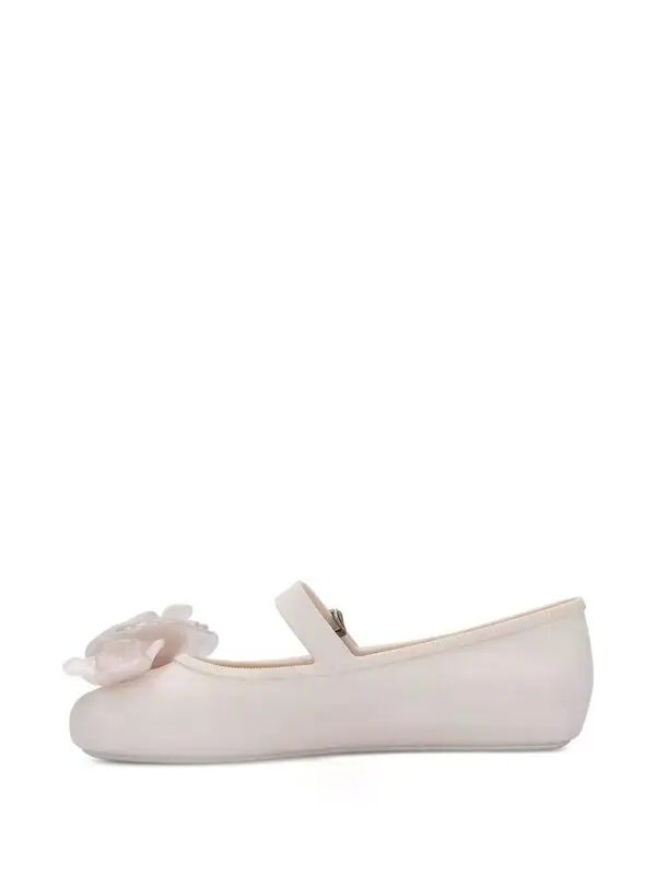 Melissa Floral Detail Ballet Flats