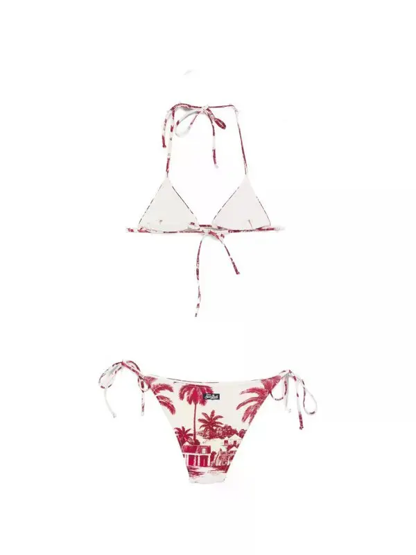 MC2 SAINT BARTH Leah Print Tie Bikini