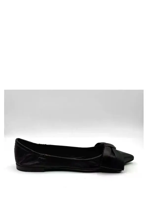 POMME D´OR Bow-detail Ballet Flats - Black