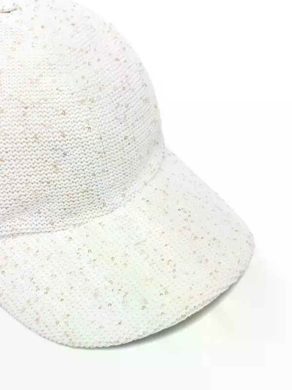Lorena Antoniazzi Cotton Embellished Cap