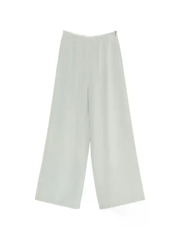 Max Mara Wide-leg Cut Palazzo Pants - Green