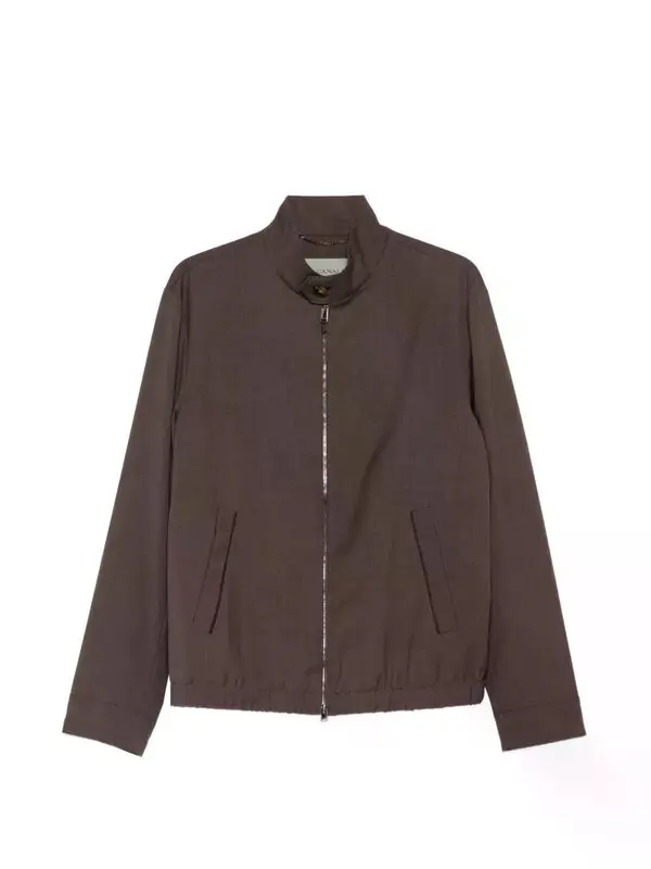 Canali Zip-fastening Overshirt