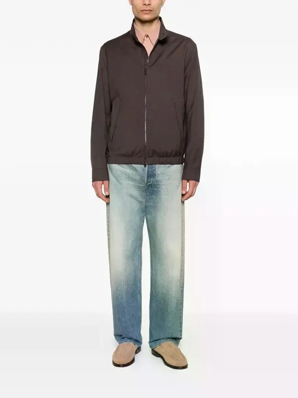 Canali Zip-fastening Overshirt