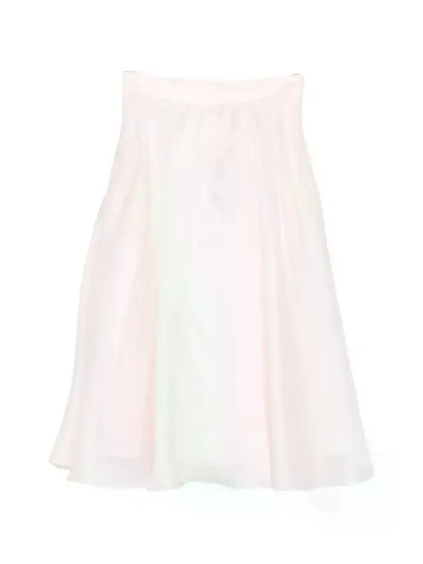 Max Mara Silk A-line Skirt