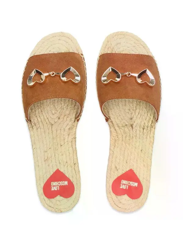 Moschino Heart-appliqué Espadrilles