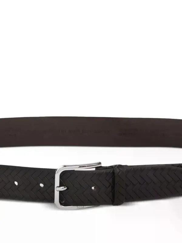 BOSS Madison Woven Belt - Brown