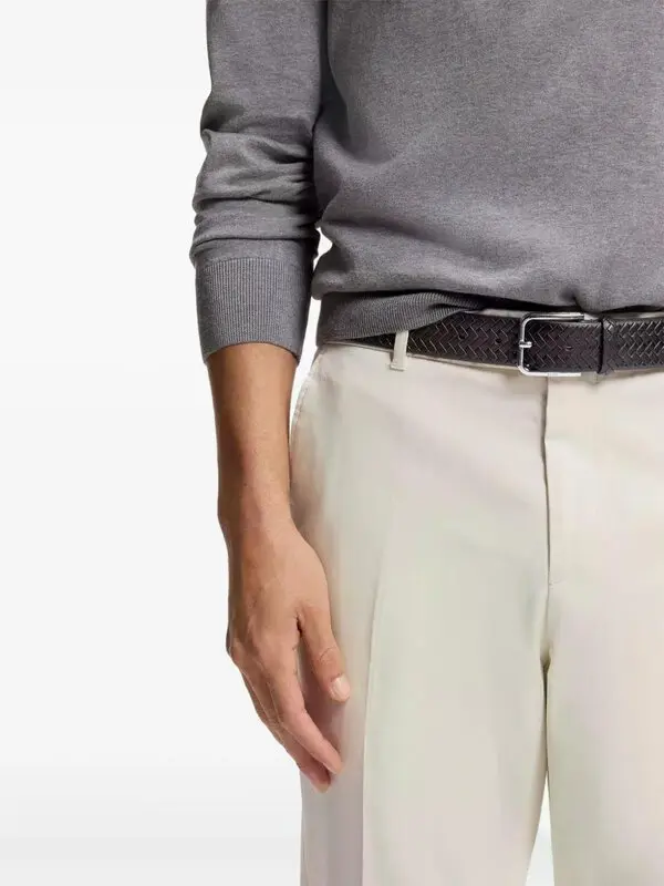 BOSS Madison Woven Belt - Brown