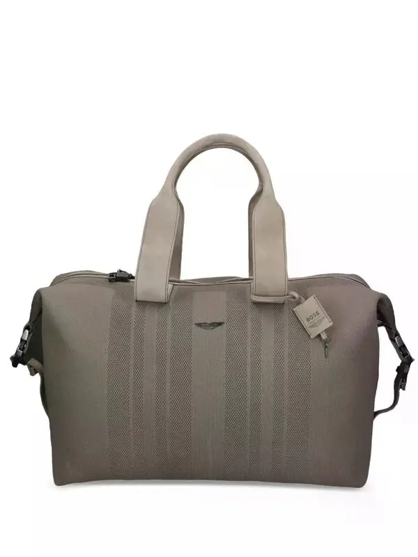BOSS Knitted Holdall - Grey
