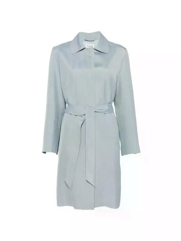 P.a.r.o.s.h Long-sleeve Belted Coat