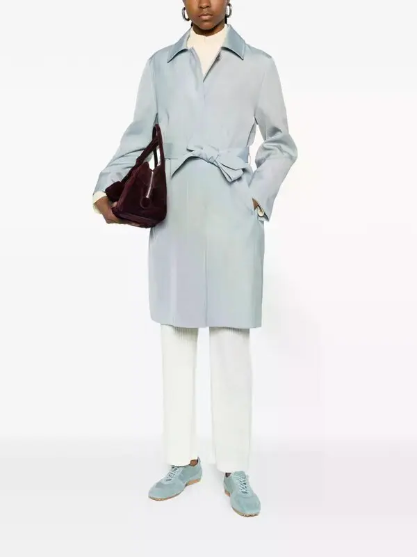 P.a.r.o.s.h Long-sleeve Belted Coat