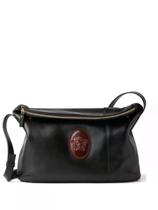 Versace Lou Nappa Shoulder Bag