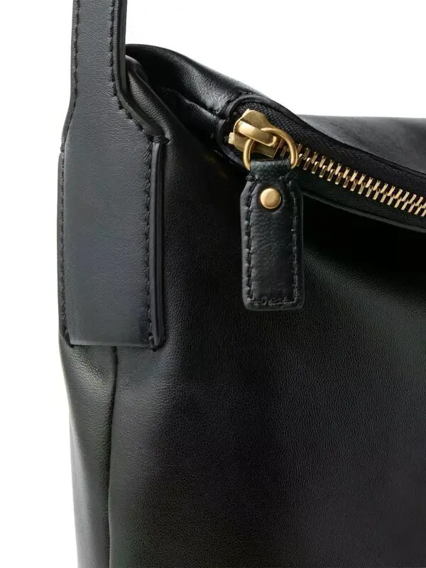Versace Lou Nappa Leather Shoulder Bag