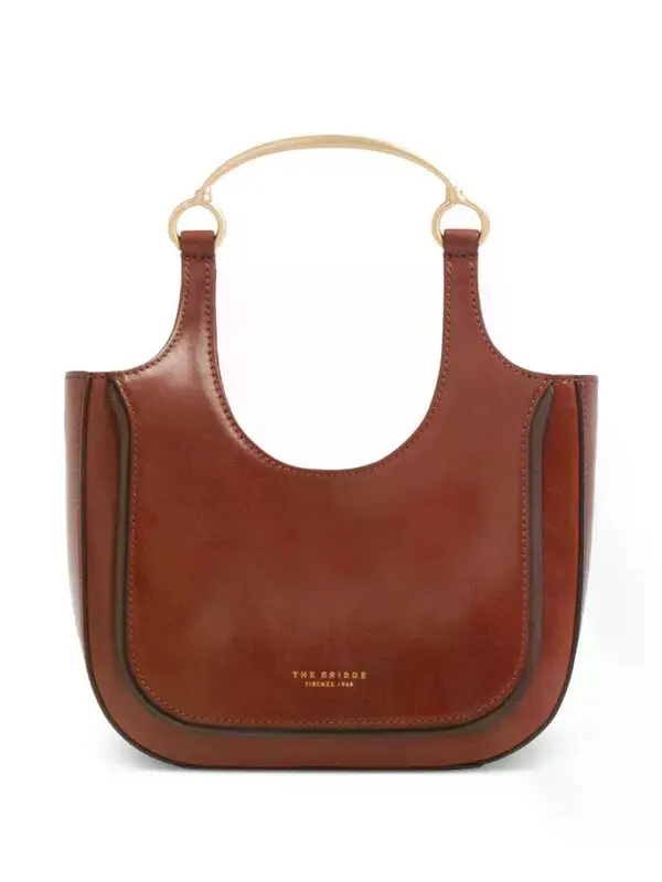 THE BRIDGE Leather Tote Bag