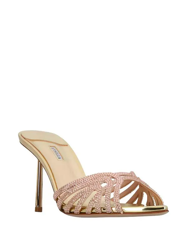 LE SILLA Embellished Strap Stiletto Sandals
