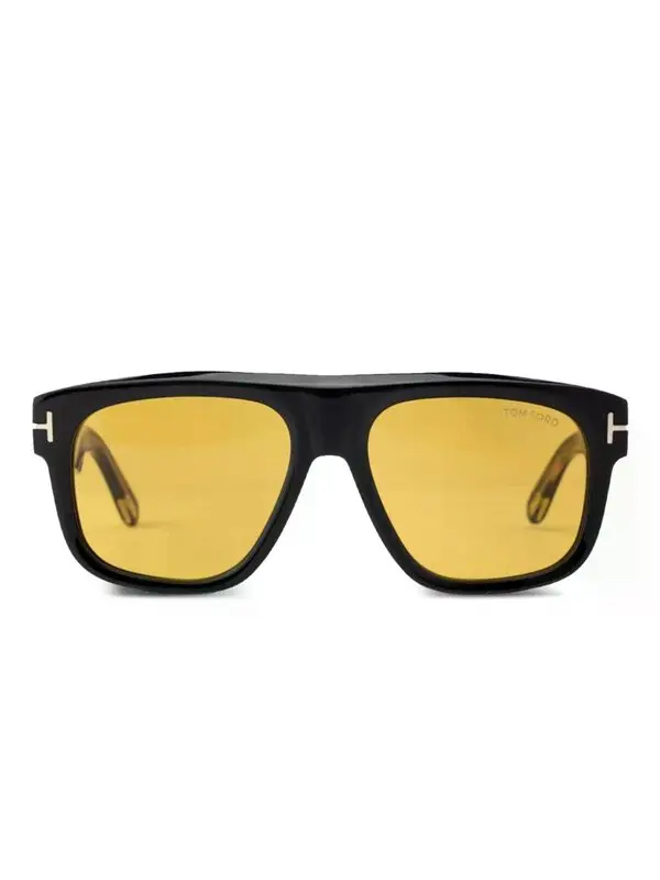 TOM FORD Icon Oversized-frame Sunglasses - Black