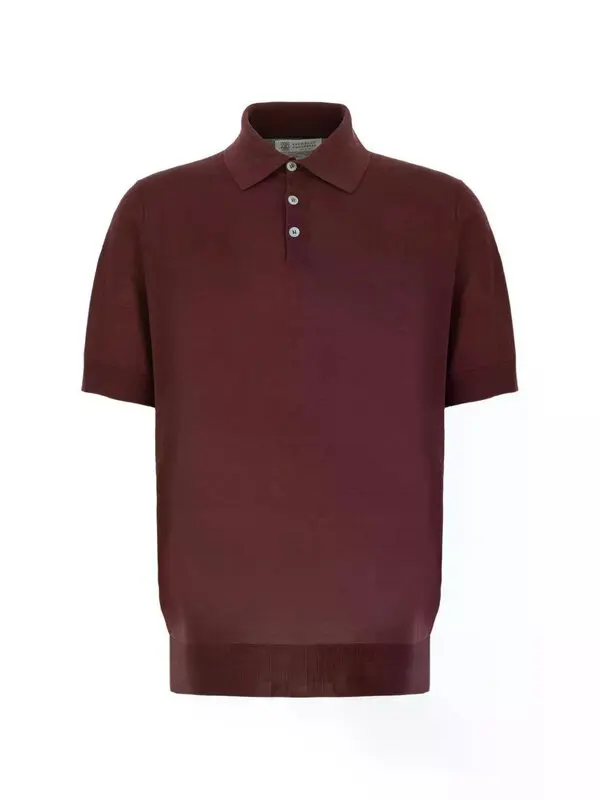 Brunello Cucinelli Short-sleeve Polo Shirt