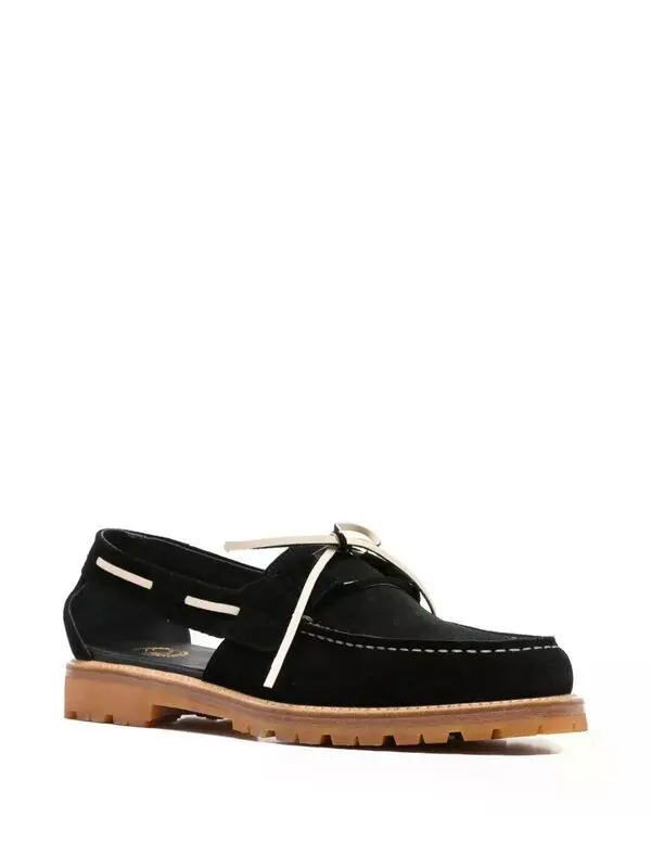 A KIND OF GUISE Cut-out Boat Shoes