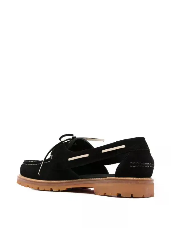 A KIND OF GUISE Cut-out Boat Shoes