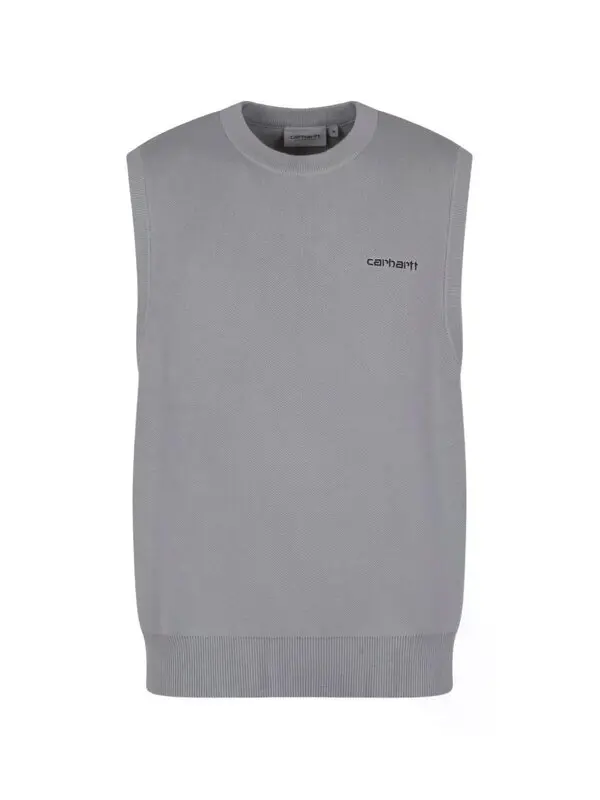 Carhartt Work In Progress Logo-embroidered Knitted Vest