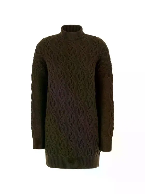 Max Mara Cable-knit Mini Dress
