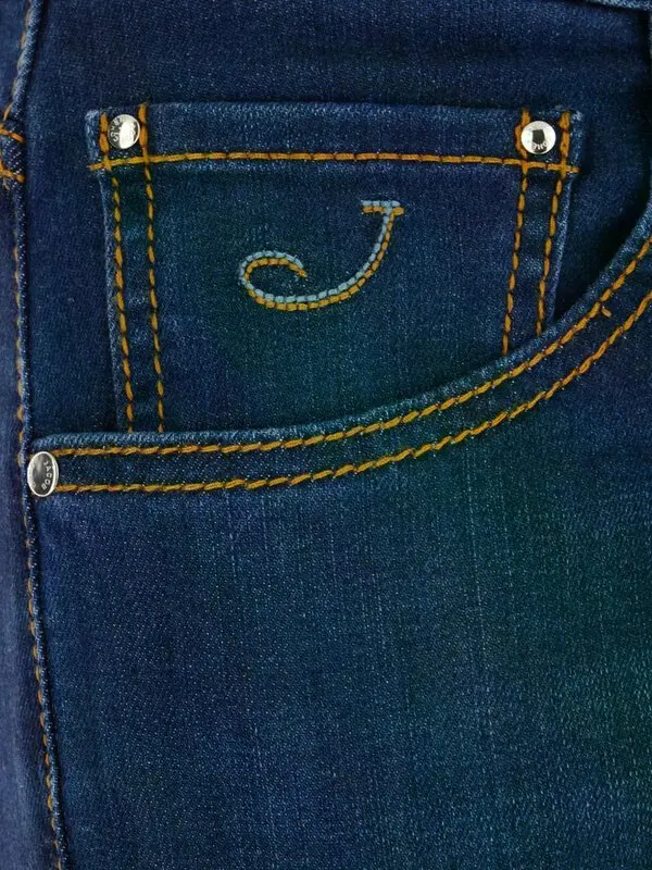 Jacob Cohen Logo-patch Jeans