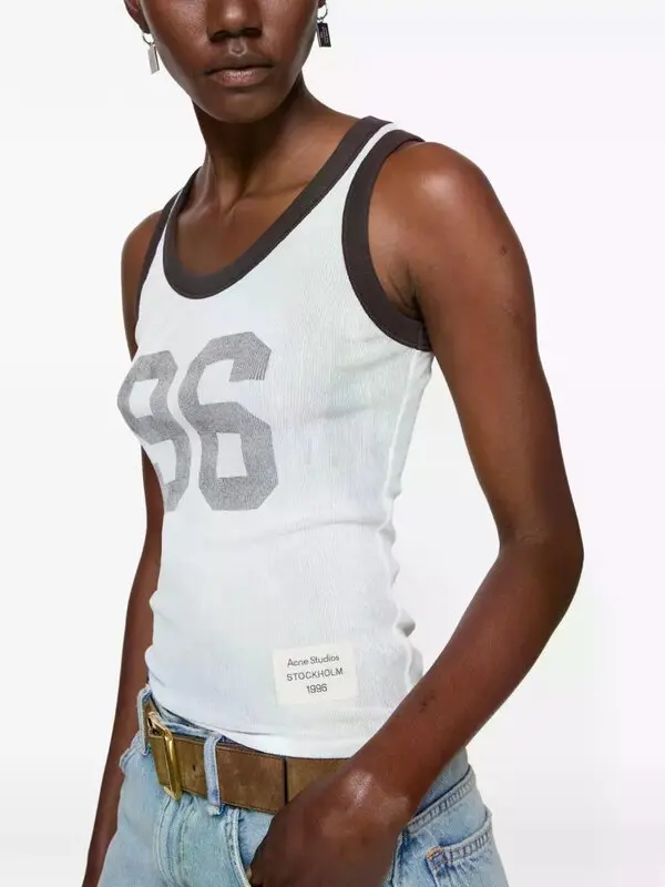 Acne Studios Contrast-number Tank Top