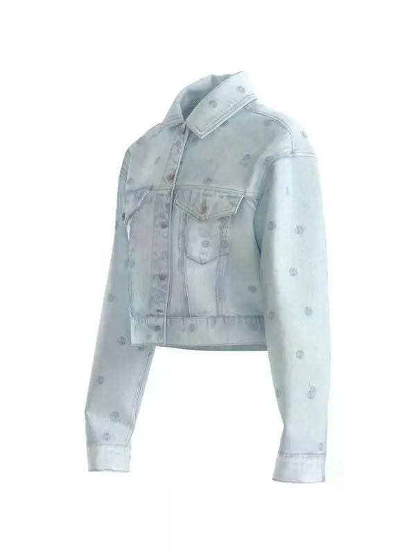 Hugo Patterned Denim Jacket