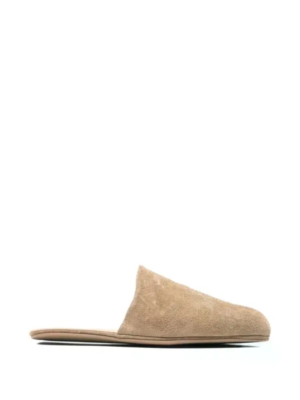 Our Legacy Cigarr Suede Slipper - Neutrals