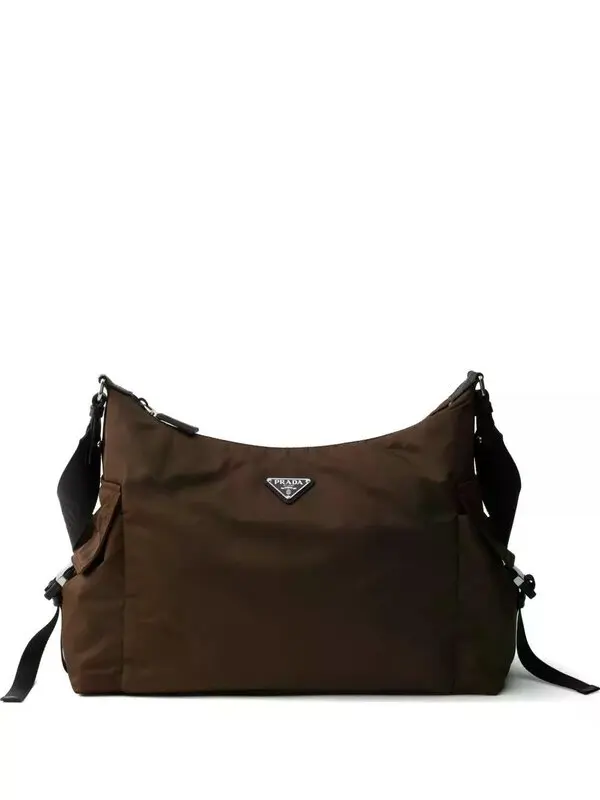 Prada Explore Re-nylon And Leather Bag