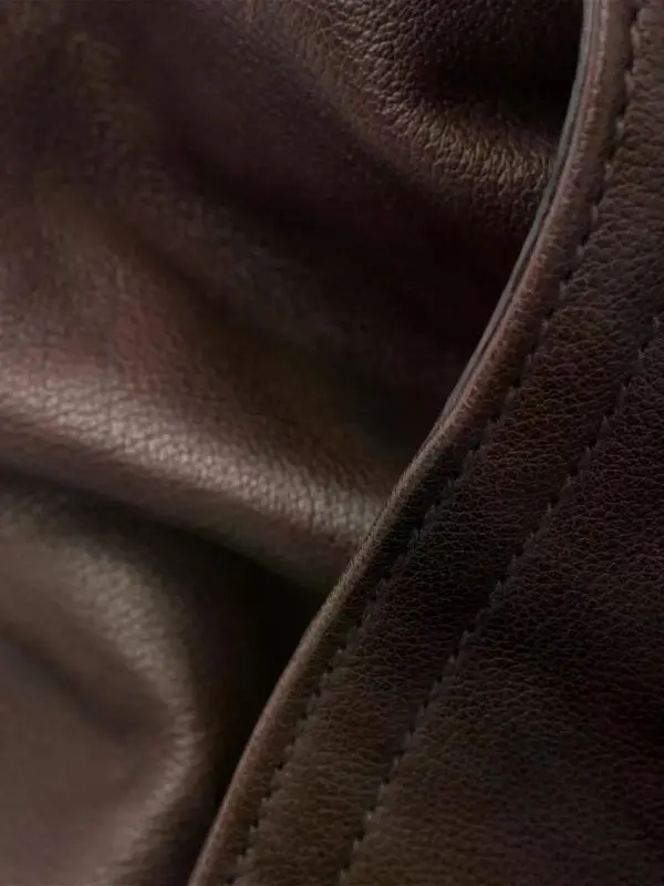 Prada Leather Backpack - Brown