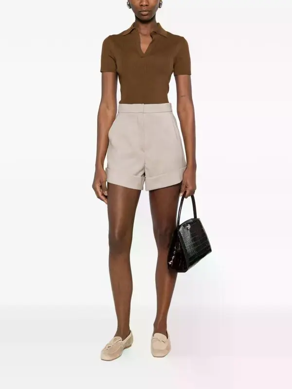 Max Mara Celebre Cuffed Shorts