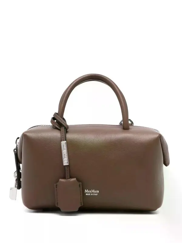 Max Mara Top Handle Satchel - Brown