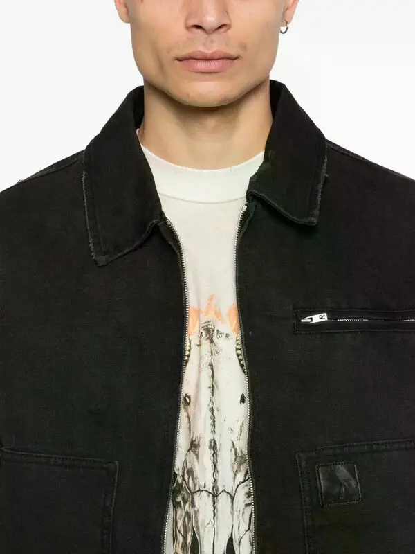 REPRESENT Worker Long-sleeve Jacket - Black
