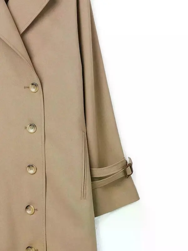 TOTEME Notched-lapel Double-breasted Coat - Neutrals