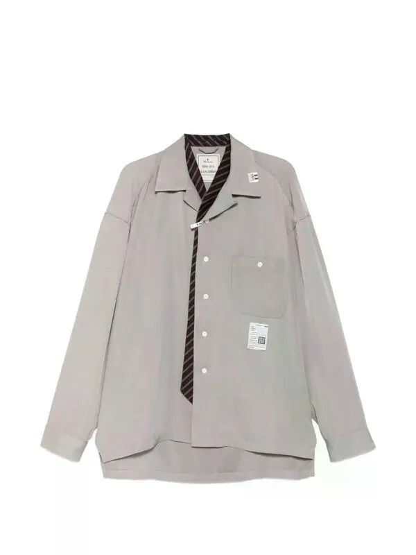 Mihara Yasuhiro Logo-patch Shirt