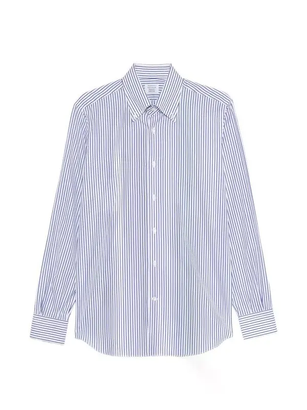 MAZZARELLI Striped Button-down Shirt