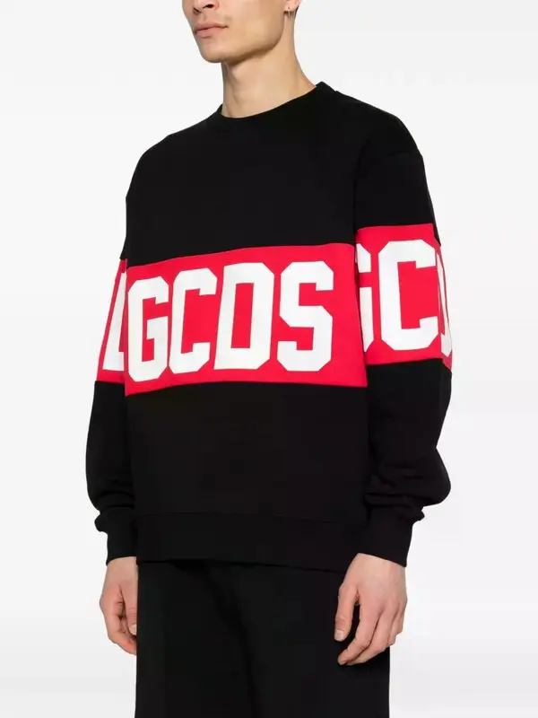 Gcds Logo Crew-neck Sweater