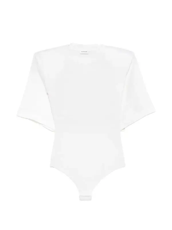 Andamane Short-sleeve Bodysuit - White