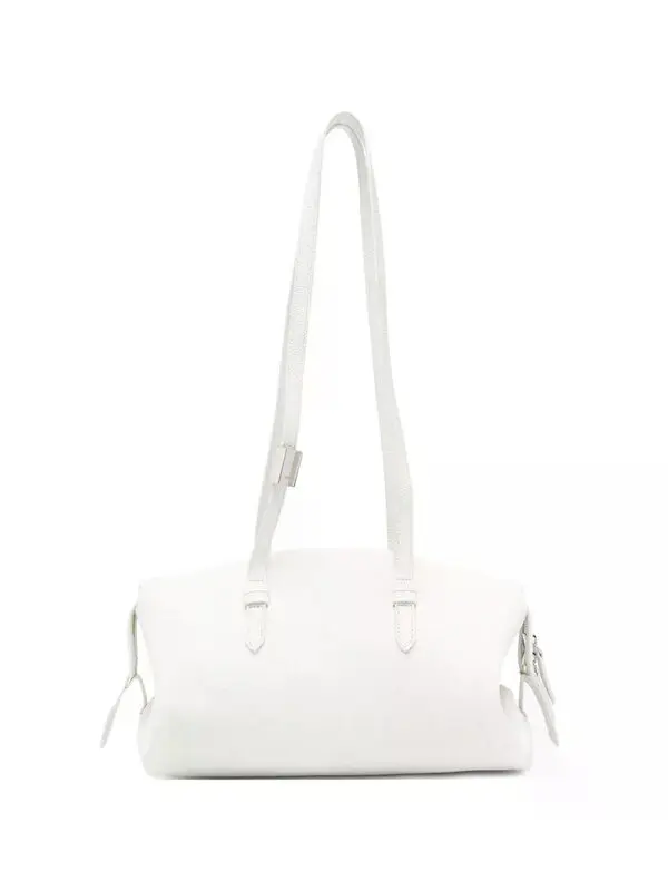 SYSTEM Leather Shoulder Bag - White